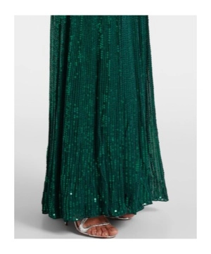 Jenny Packham Paloma Embellished Sequined Gown