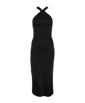 NILI LOTAN Midi Dress - Black