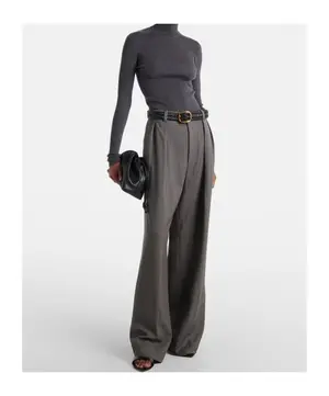 Wardrobe.NYC High-waisted Wide-leg Tailored Trousers