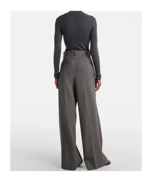 Wardrobe.NYC High-waisted Wide-leg Tailored Trousers