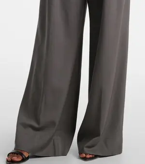 Wardrobe.NYC High-waisted Wide-leg Tailored Trousers