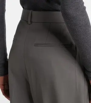 Wardrobe.NYC High-waisted Wide-leg Tailored Trousers