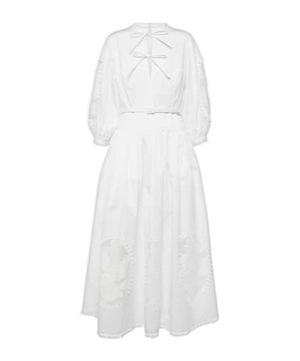 Oscar De La Renta Maxi Dress - White