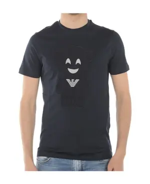 Emporio Armani Navy Blue Comic Bear T-shirt