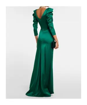 VIVIENNE WESTWOOD Astral Draped Satin Gown