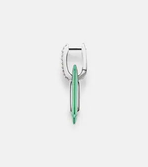EERA Chiara 18kt White Gold And Diamond Single Earring