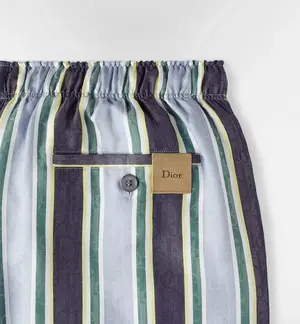 Dior Dioriviera Oblique Sun Stripes Shorts
