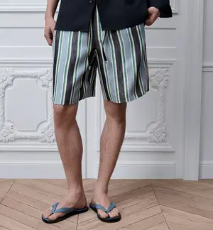 Dior Dioriviera Oblique Sun Stripes Shorts