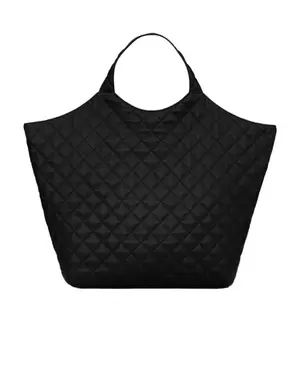 Saint Laurent Icare Maxi Shopping Bag In Quilted Lambskin