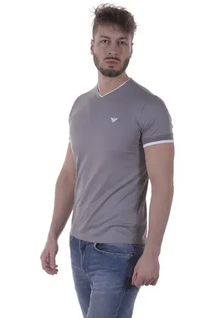 Emporio Armani Logo T-shirt - Gray