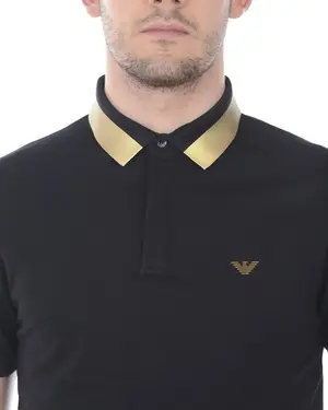 Emporio Armani Logo Slim Polo Shirt