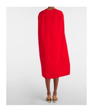 Stella McCartney Cape Midi Dress