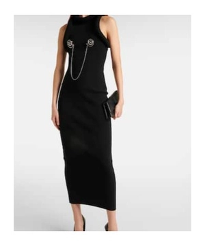 JEAN PAUL GAULTIER Sleeveless Embellished Maxi Dress