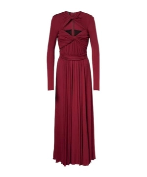 Giambattista Valli Long Sleeve Dress - Red