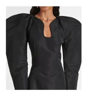 Nina Ricci Pleated Taffeta Minidress