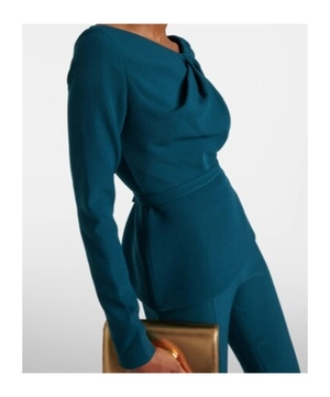 SAFIYAA LONDON Pleated Detail Top