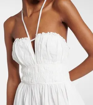Ulla Johnson A Mid-thigh Length Dress With A Thin Shoulder Strap