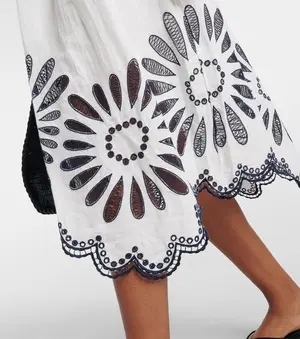 Ulla Johnson A Mid-thigh Length Dress With A Thin Shoulder Strap