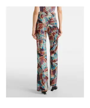 VIVIENNE WESTWOOD Plaid Flared Pants