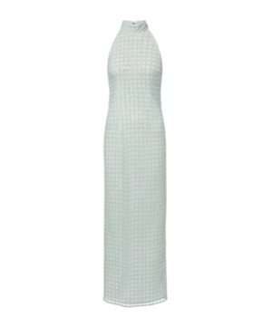 ROTATE BY BIRGER CHRISTENSEN Sequined Mesh Dress
