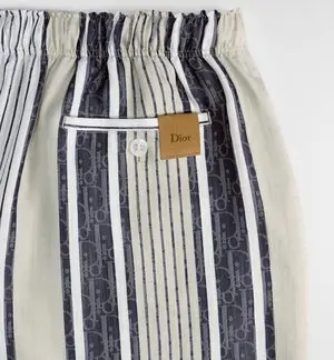 Dior Dioriviera Oblique Sun Stripes Shorts