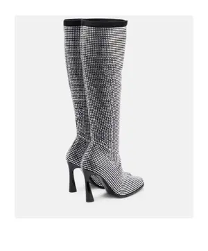 Magda Butrym Embellished Knee High Boots