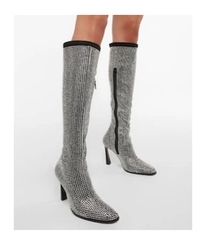 Magda Butrym Embellished Knee High Boots
