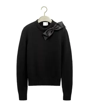 Dior Long-sleeved Sweater - Black