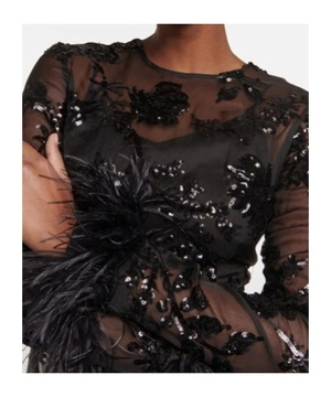 Erdem Malvina Embellished Silk Gown
