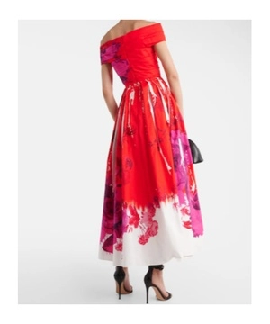 Erdem Off-the-shoulder Maxi Dress