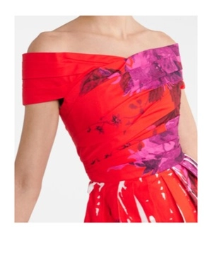 Erdem Off-the-shoulder Maxi Dress