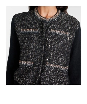 Giambattista Valli Sequined Knit Cardigan