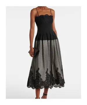Simkhai Lace Midi Dress