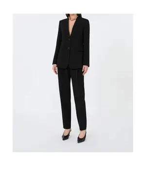 Max Mara Belted Pleated Trousers
