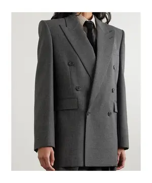 Saint Laurent Wool Chin Jacket