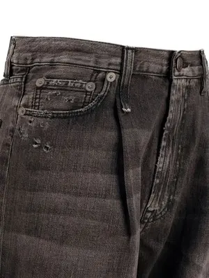 R13 Wide-leg Pleated Jeans