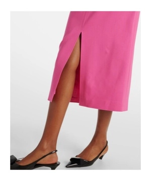 Carolina Herrera Wool-blend Midi Dress