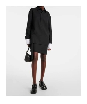 Plan C Wool-blend Minidress