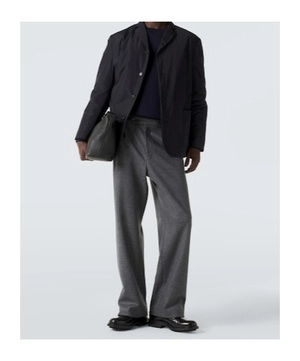 JIL SANDER Wool Wide-leg Pants