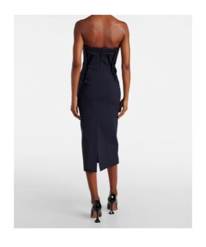 Sportmax Strapless Midi Dress