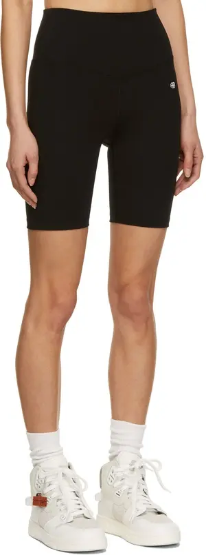 ANINE BING Logo-print Cycling Shorts