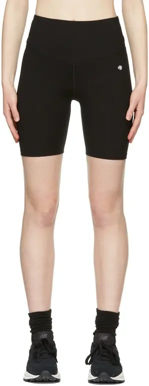 ANINE BING Logo-print Cycling Shorts