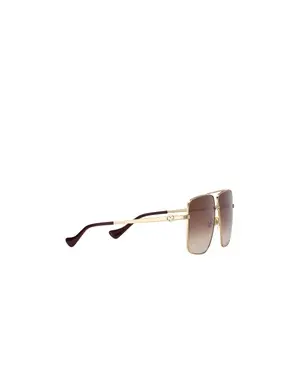 Gucci Navigator-frame Sunglasses