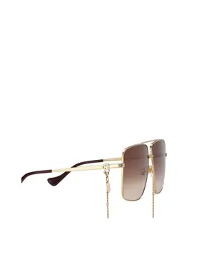 Gucci Navigator-frame Sunglasses
