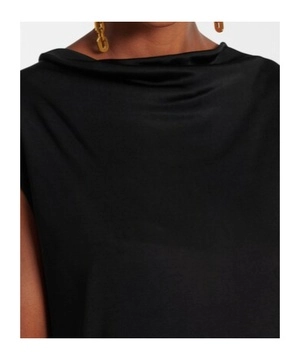 JIL SANDER Tie-detail Midi Dress