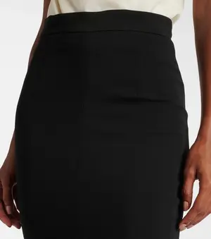 PATOU Pleated Detail Skirt