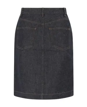 A.p.c. Button-down Denim Skirt