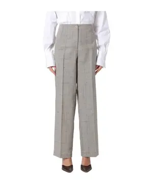 SEMICOUTURE High-waisted Casual Pants - Gray