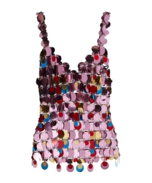 Rabanne Sequined Top