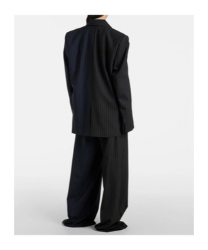 Vetements Pinstripe Wool Blazer